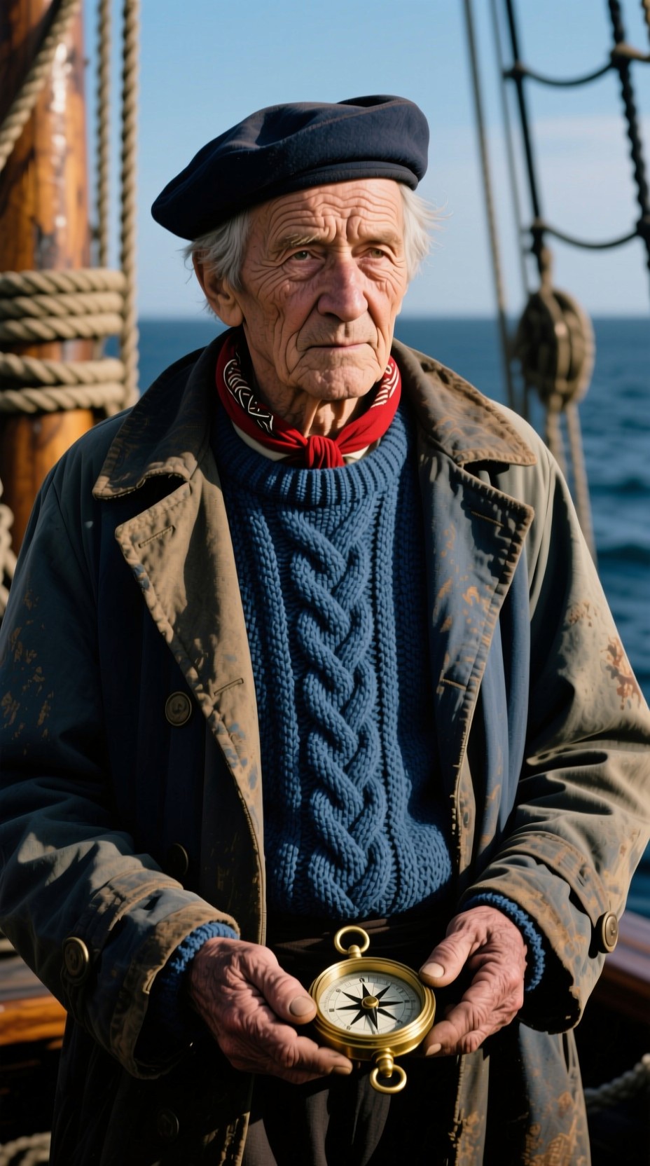 Free Weathered Sailor Portrait Image - Sailor, Elderly, Man | Download ...