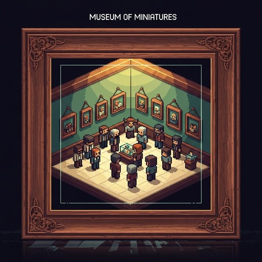 Free Miniature Museum Diorama Image - Museum, Isometric, Miniature ...
