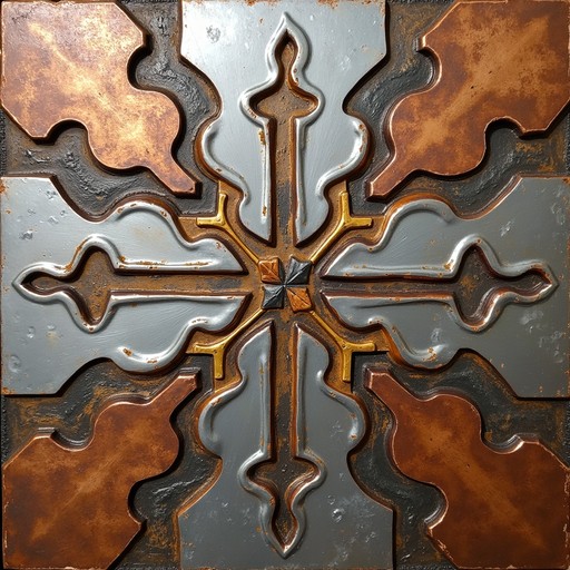 Free Radial Metal Art Image - Metalwork, Copper, Steel | Download at ...