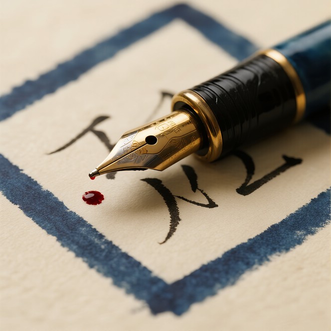 Free Ink Meets Paper Image - Ink, Pen, Fountain | Download at StockCake