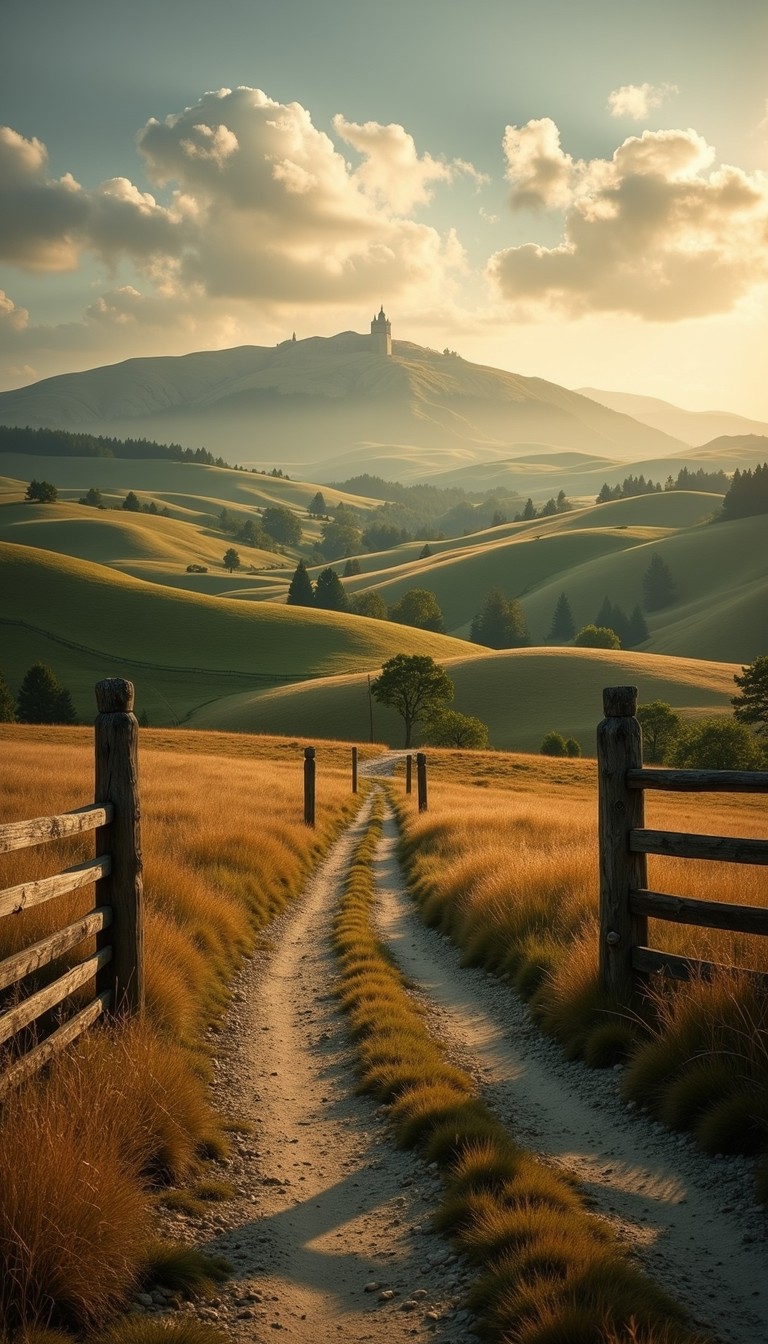 Free Golden Country Path Image - Path, Countryside, Golden | Download ...