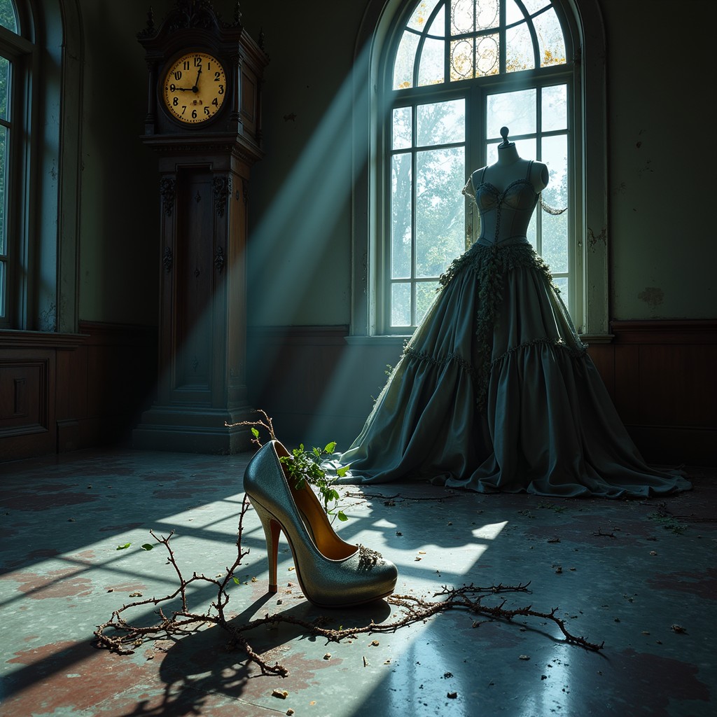 Free Cinderella S Lost Moment Photo Cinderella Slipper Gown