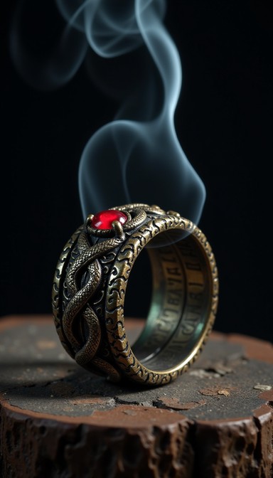 Free Macabre Ruby Ring Image - Gothic, Skull, Ruby | Download at StockCake