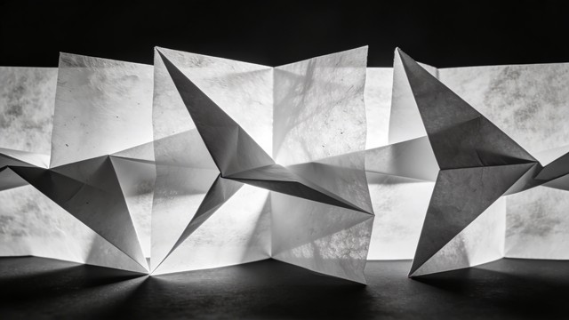 Free Illuminated Paper Geometry Image - Paper, Geometric, Abstract ...