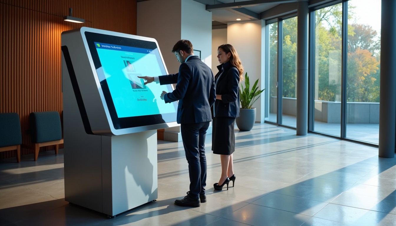 Free Interactive Information Hub Image - Kiosk, Touchscreen, Digital ...