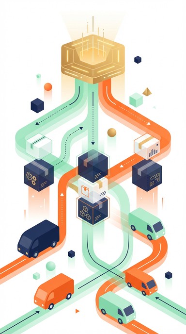 Free Logistics Network Flow Image - Logistics, Distribution, Network ...