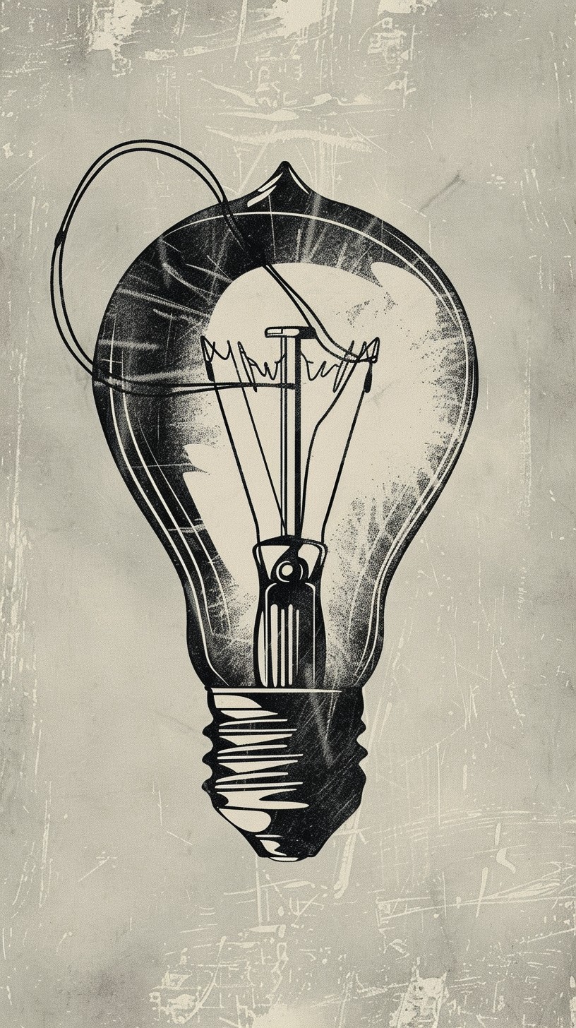 Free Vintage Lightbulb Design Image - Vintage, Lightbulb, Design ...