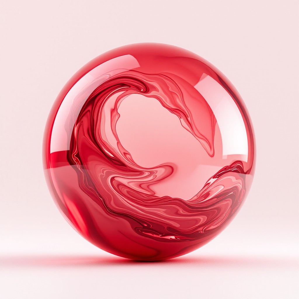 Free Swirling Ruby Orb Photo - Sphere, Orb, Globe | Download at StockCake