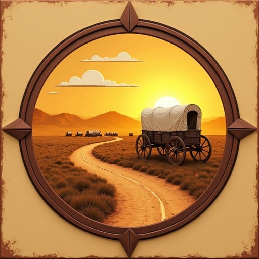Free Westward Journey Begins Image - Wagon, Pioneer, Sunset | Download ...