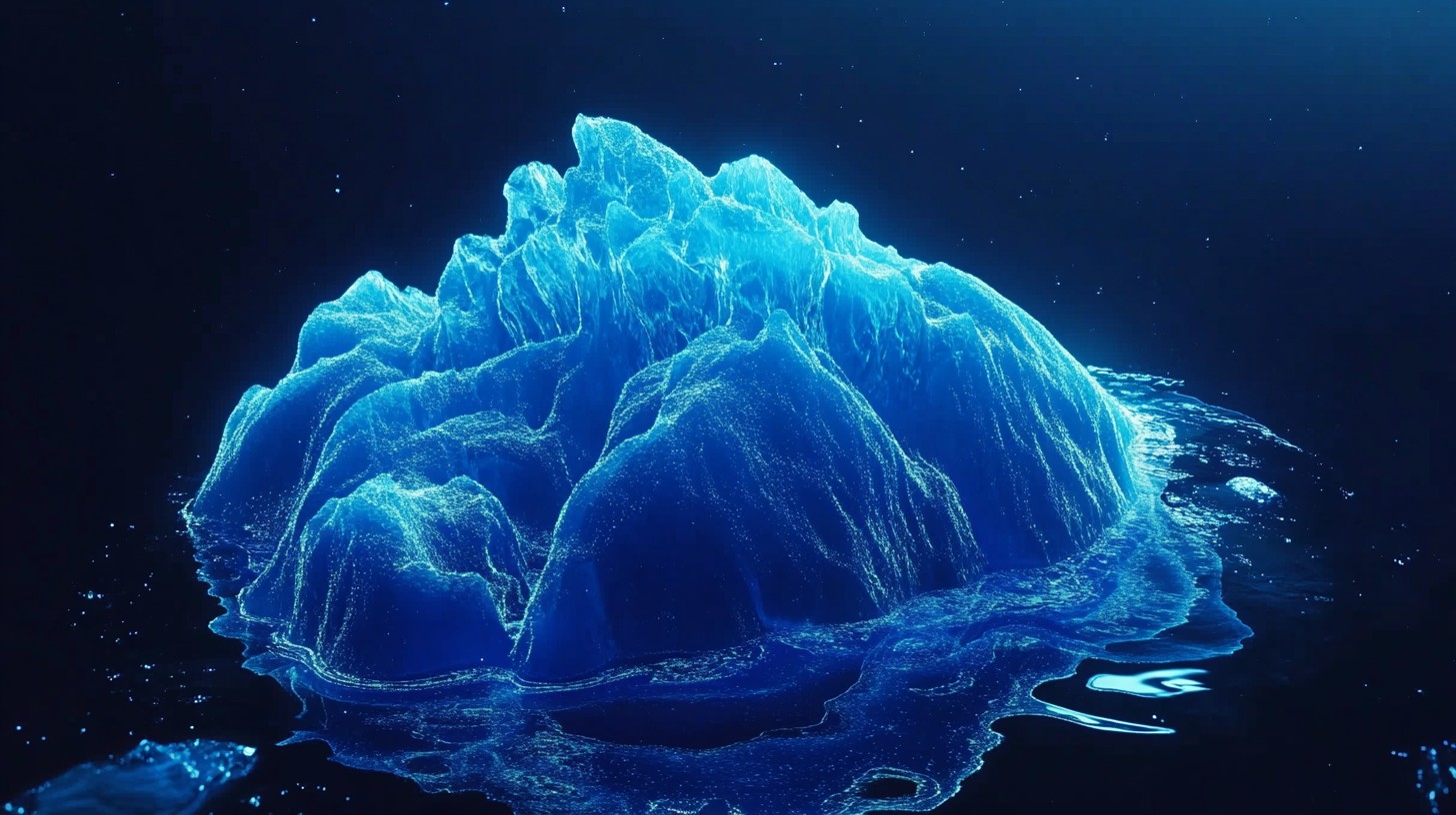 Free Glowing Blue Iceberg Image - Iceberg, Blue, Glowing | Download at ...