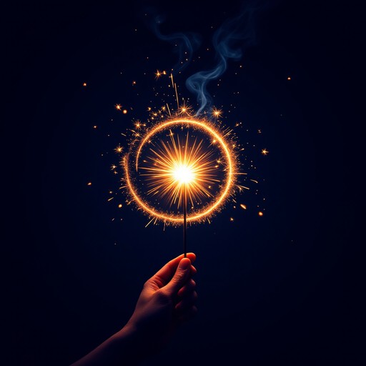 Free Sparkler's Magical Spiral Image - Sparkler, Spiral, Night ...