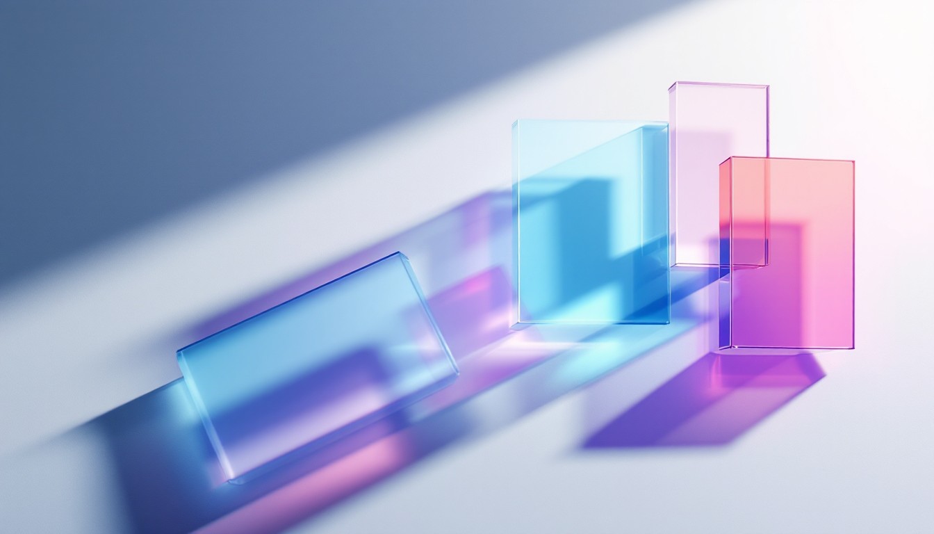 Free Translucent Geometric Prisms Image - Glass, Transparent, Geometric ...