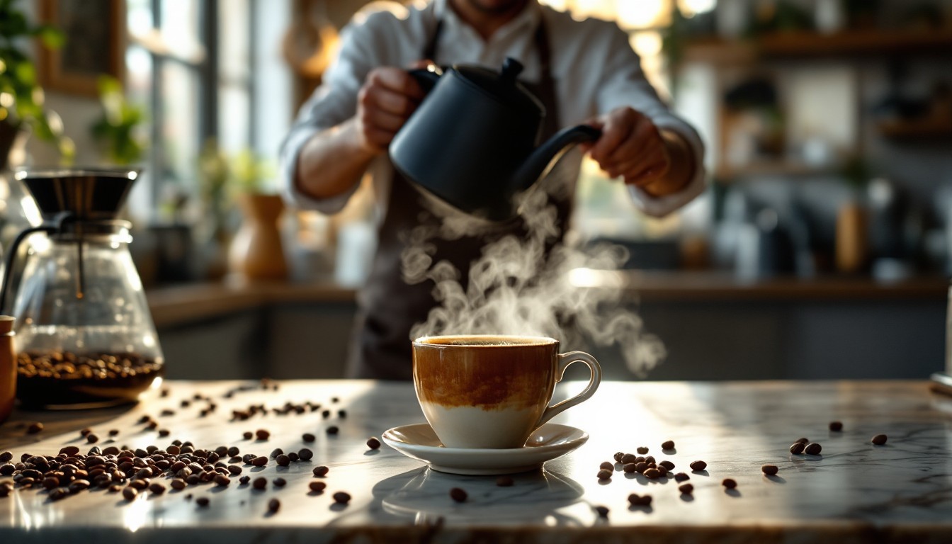 Free Perfect Pour Over Image Coffee Pourover Steam Download At