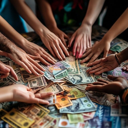 Free Hands Gathering Money Image - Hands, Money, Currency | Download at ...