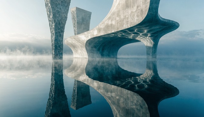 Free Reflected Architectural Dream Image - Architecture, Pavilion ...