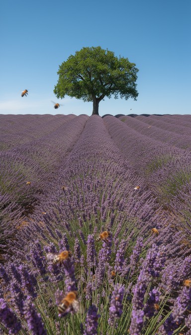 Free Lavender Field Serenity Image - Lavender, Field, Purple | Download ...