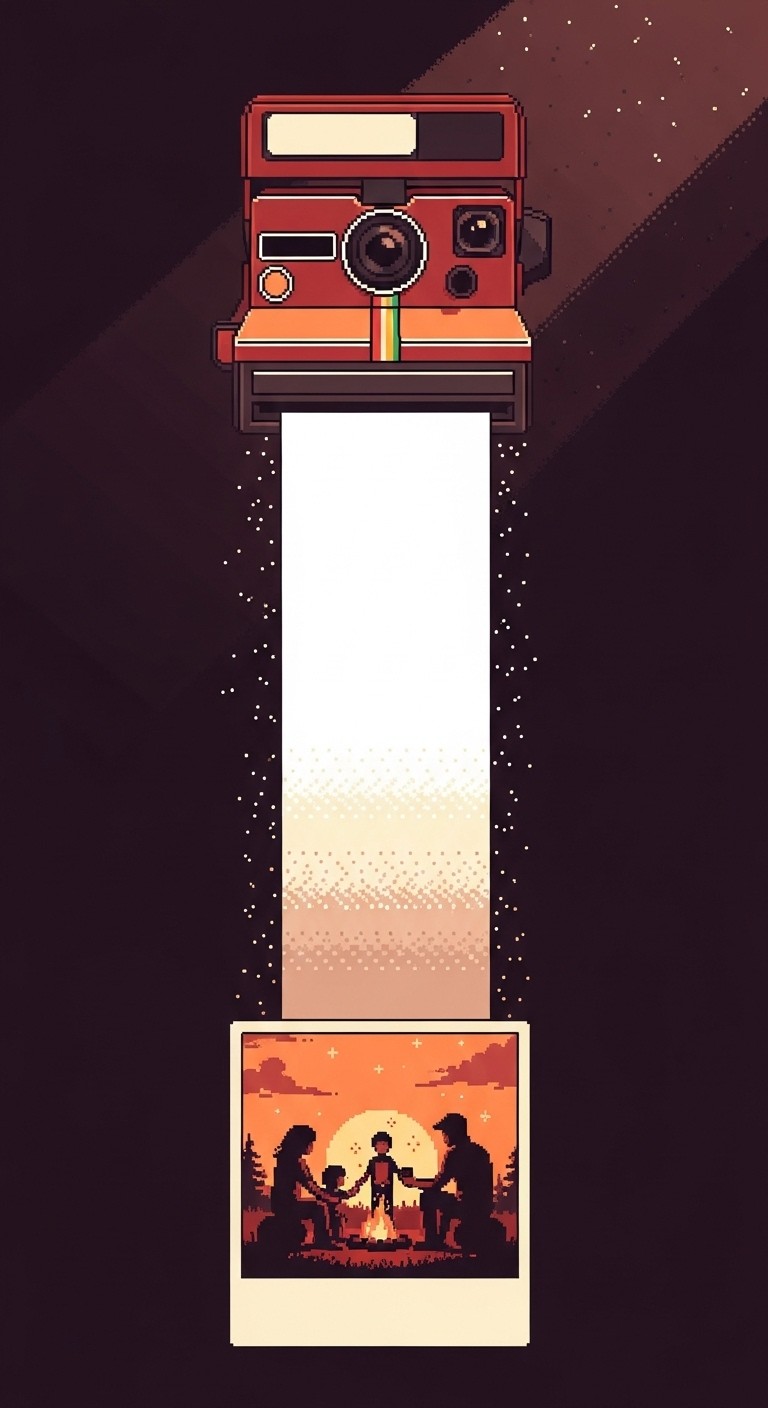 Free Polaroid Memory Stream Photo - Polaroid, Memories, Nostalgic | Download at StockCake