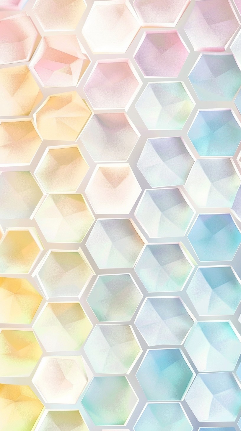 Free Colorful Hexagonal Pattern Image - Pattern, Hexagon, Colorful ...