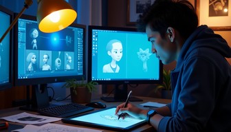 Free Digital Character Creation Image - Animator, Digital, Character ...