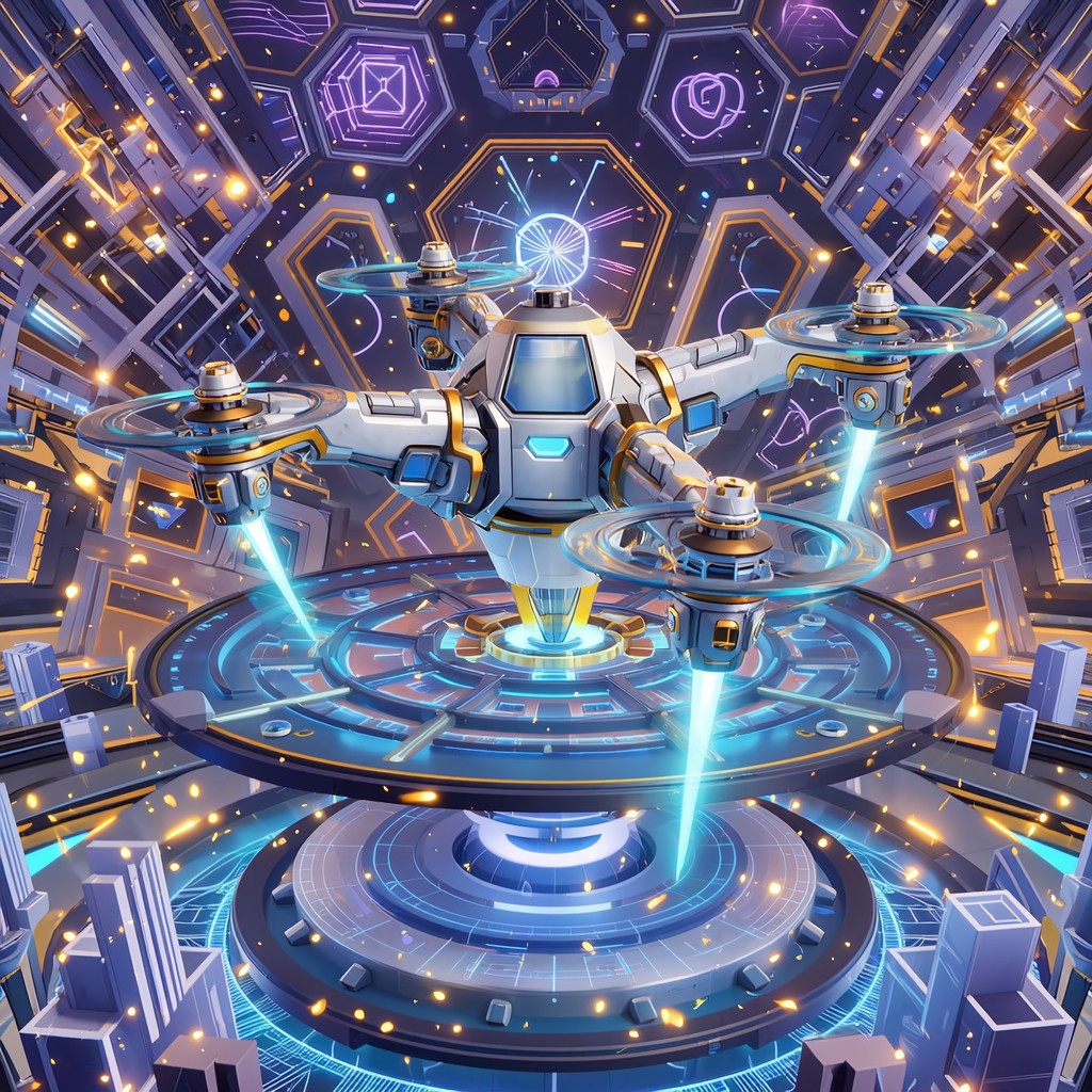 Free Cosmic Construction Magic Image - Futuristic, Drone, Construction ...