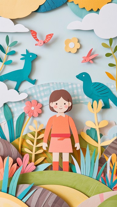 Free Paper Craft Joy Image - Collage, Illustration, Craft | Download at ...
