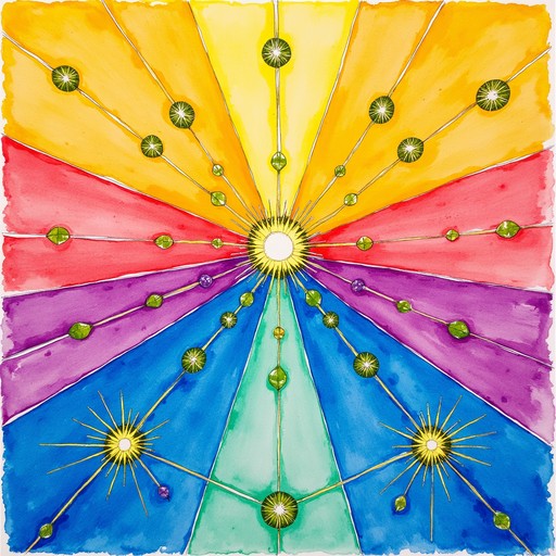 Free Radiant Color Wheel Image - Watercolor, Abstract, Geometric ...