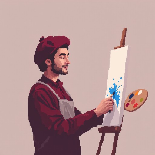 Free Artist Creating Magic Image - Artist, Painter, Painting | Download ...