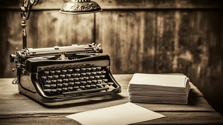Free Vintage Typewriter Setup Image - Vintage, Typewriter, Writing ...