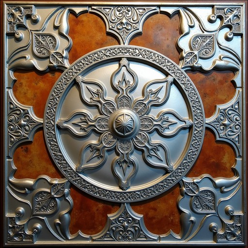 Free Radiant Metal Art Image - Metallic, Geometric, Mandala | Download ...