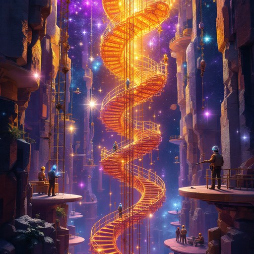 Free Cosmic Construction Spiral Image | Download at StockCake