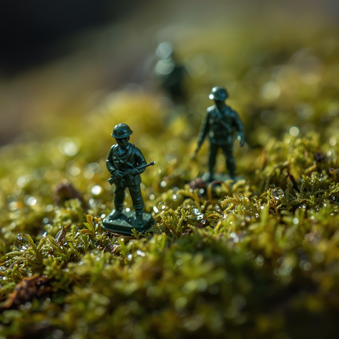 Free Miniature Military Moss Photo - Miniature, Soldiers, Military ...