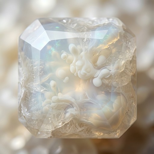 Free Luminous White Gem Image - Gemstone, Crystal, Opalescent ...