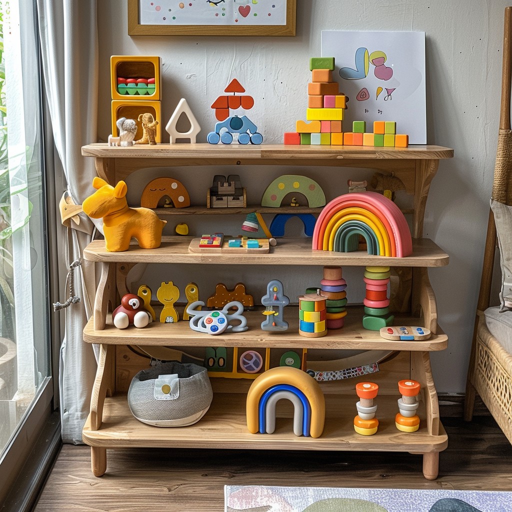 Free Colorful Toy Shelf Image - Toys, Wooden, Colorful | Download at ...