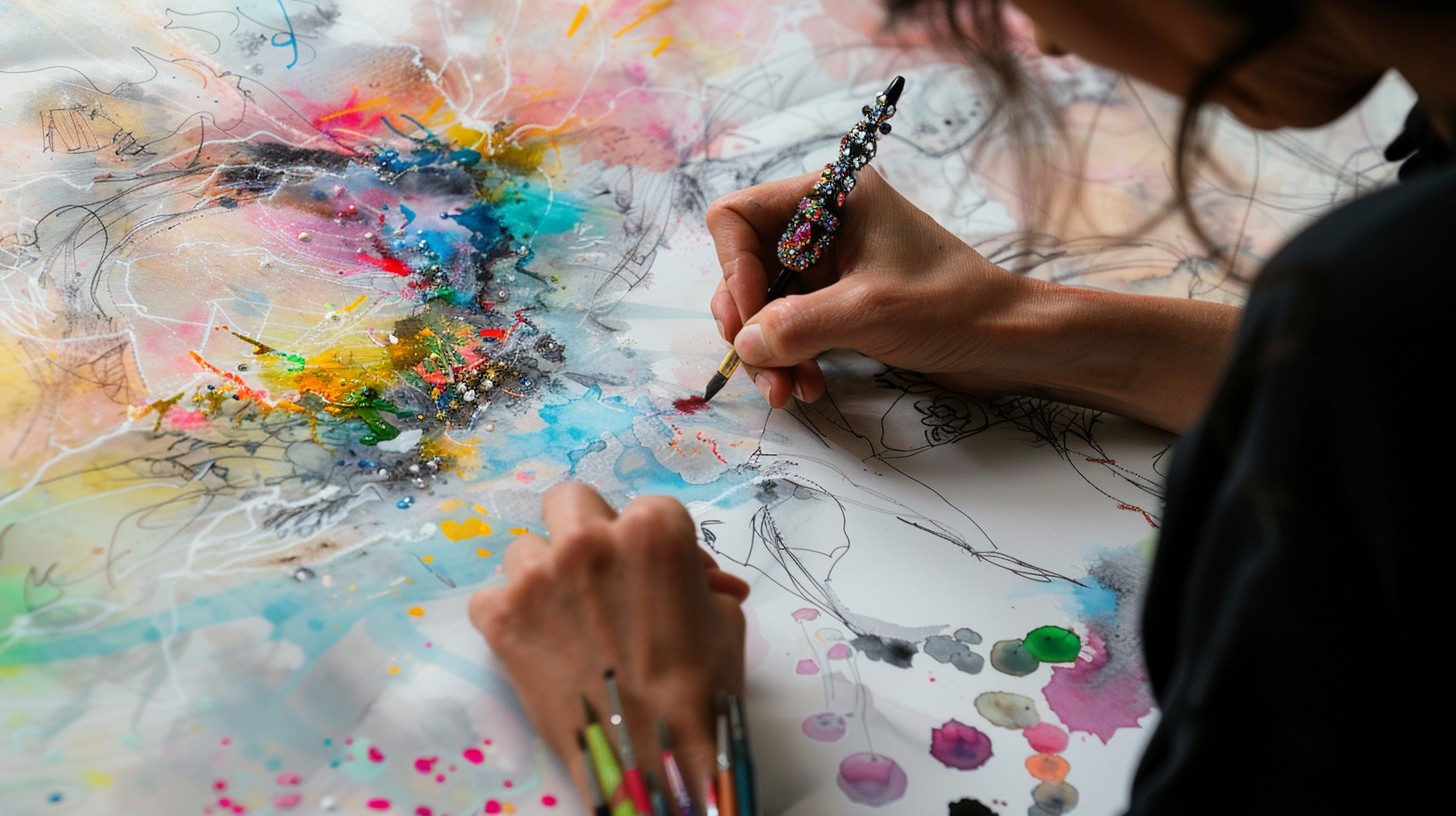 Free Artistic Creation Process Image - Art, Creativity, Painting ...
