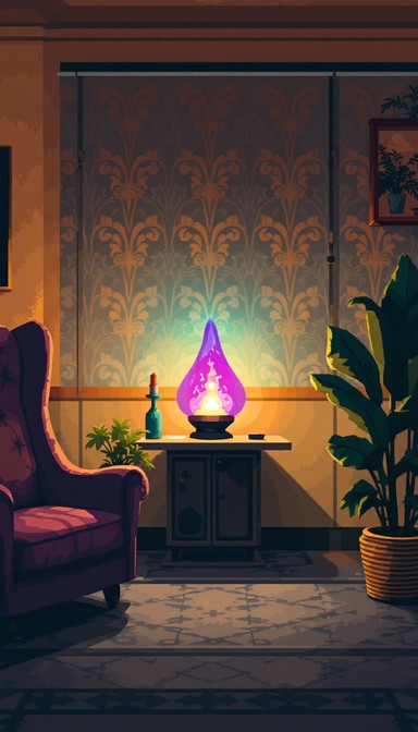 Free Lava lamp glowing Image - Lava, Lamp, Living | Download at StockCake