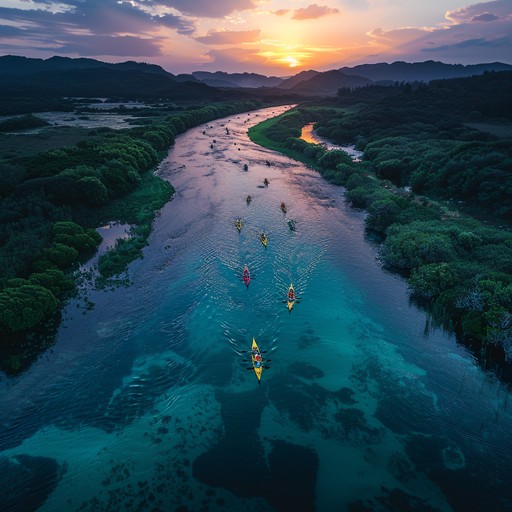 Free Sunset Kayak Adventure Image - Kayaking, Sunset, River | Download ...
