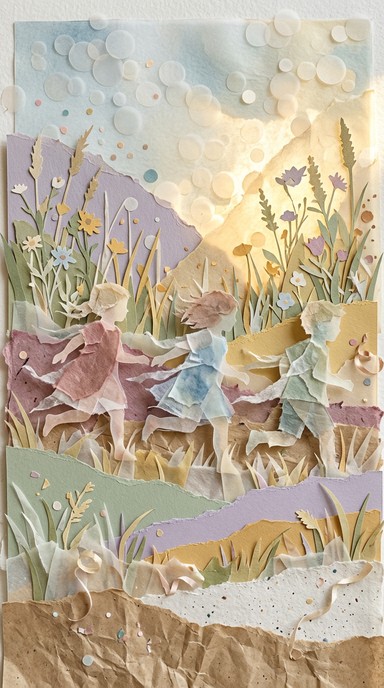Free Ethereal Childhood Moments Image - Collage, Papercraft ...