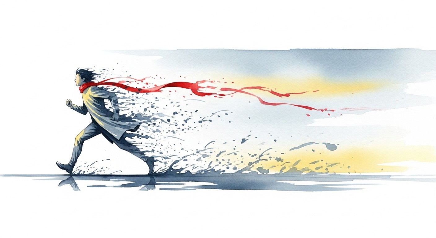 Free Dissolving Into Motion Image Runner Watercolor Motion