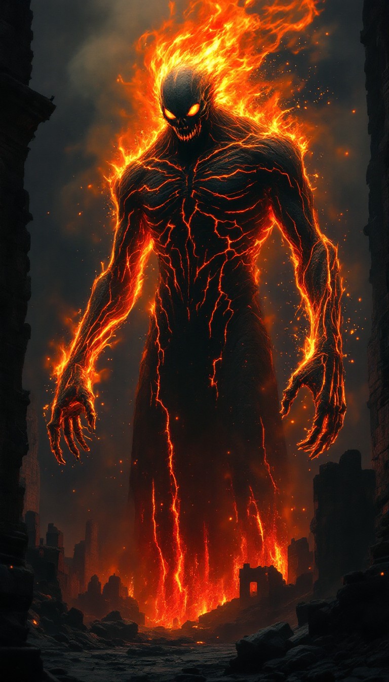 Free Blazing Ember Demon Photo - Infernal, Blazing, Molten | Download ...