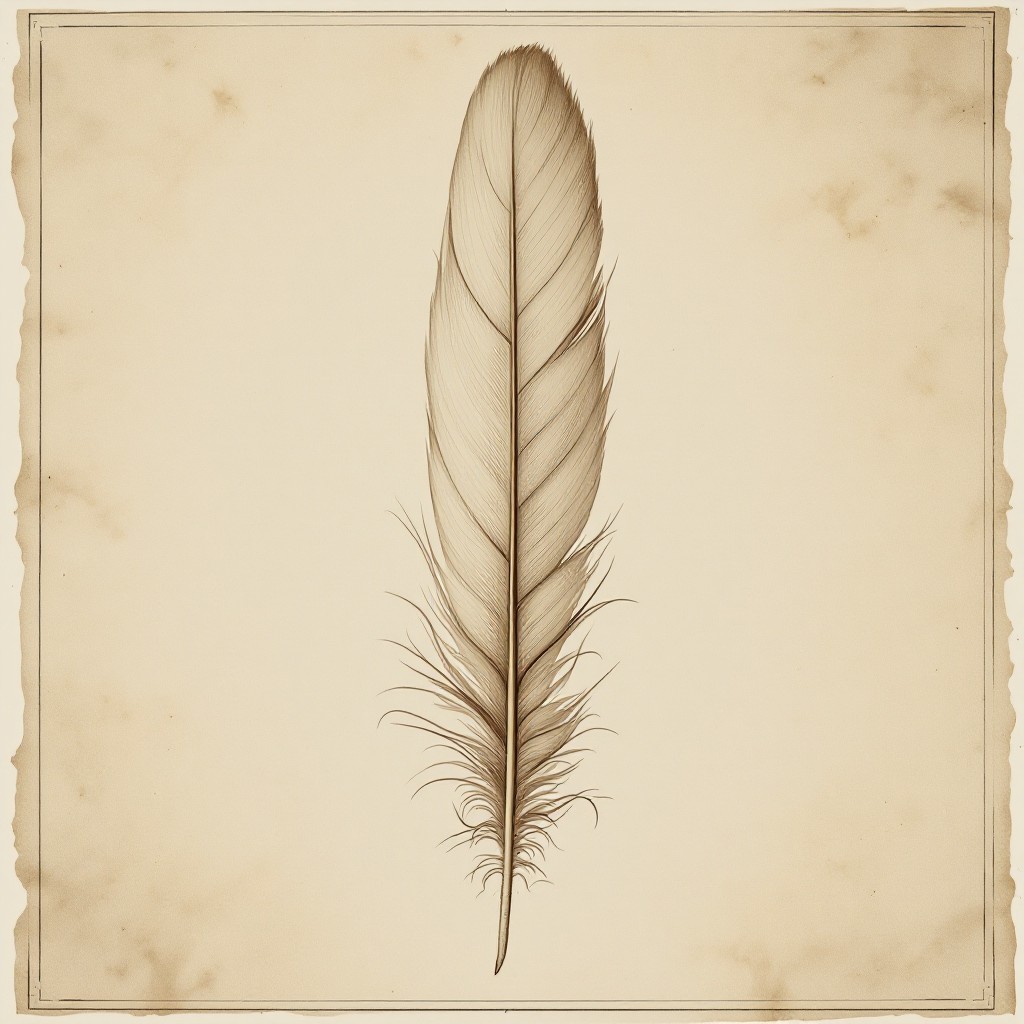 Free Vintage Feather Study Image - Feather, Vintage, Sepia | Download ...