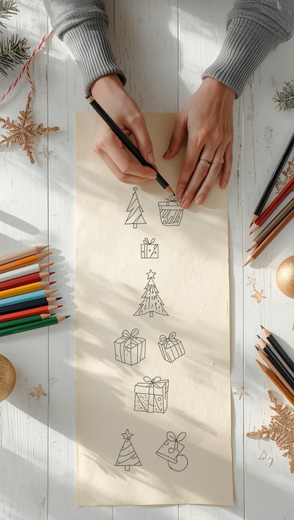 Free Christmas Coloring Banner Image - Christmas, Holiday, Coloring ...