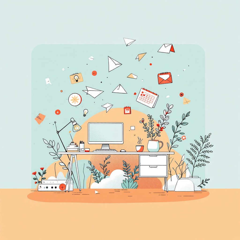 Free Workspace In Motion Photo Workspace Minimal Desk Download At