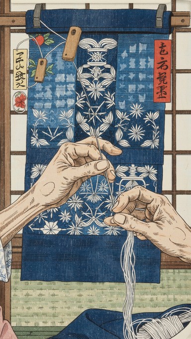 Free Traditional Sashiko Embroidery Image - Sashiko, Embroidery ...