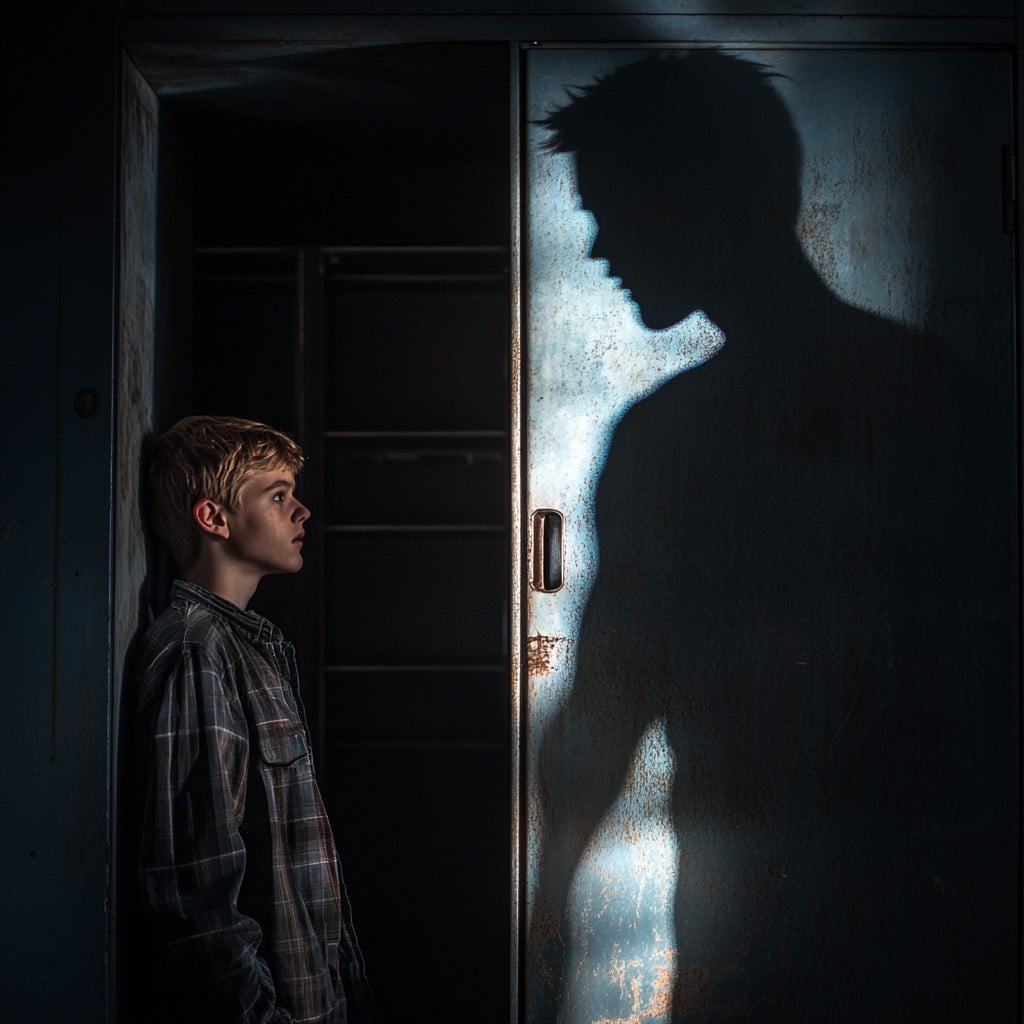 Free Shadow Looms Large Image Shadow Boy Silhouette Download At