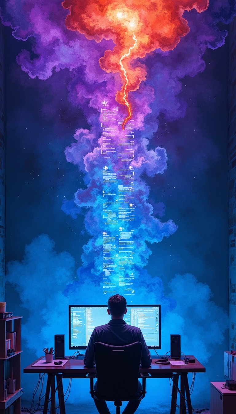 Free Code Becomes Art Image - Watercolor, Developer, Code | Download at ...