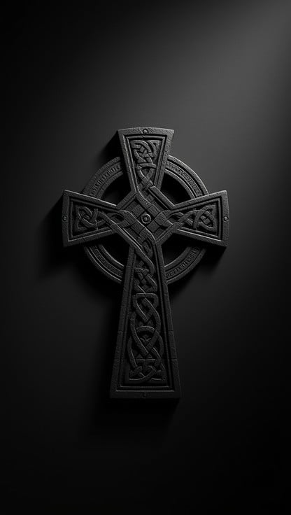 Free White Cross On Black Background Stock Images | StockCake