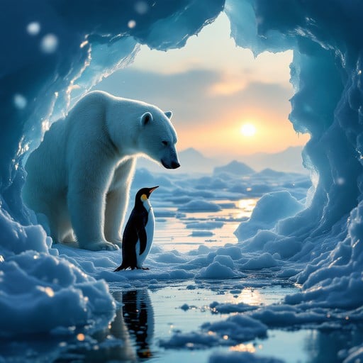 Free Arctic Unlikely Friends Image - Arctic, Polar, Penguin | Download ...