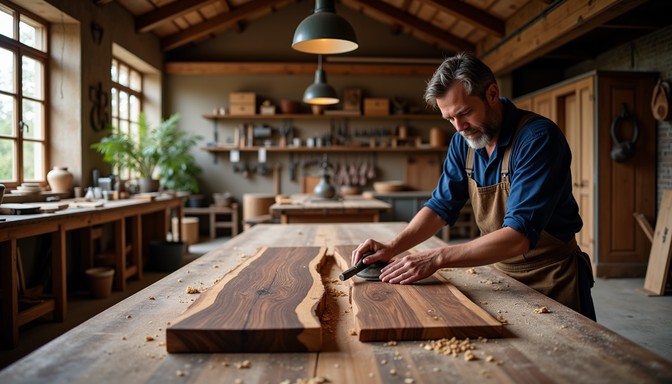 Free Craftsman's wooden workshop Image - Woodworking, Craftsmanship ...