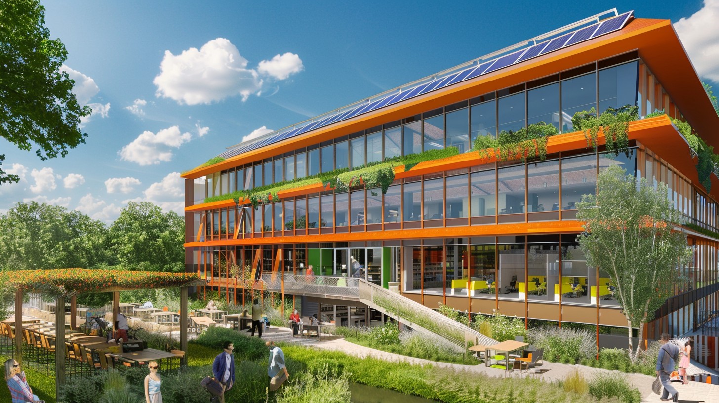 Free Eco-friendly Building Design Image - Architecture, Sustainable ...