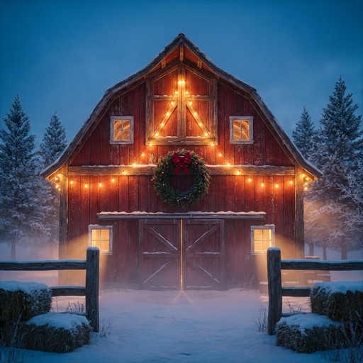 Free Winter Barn Wonder Image - Barn, Christmas, Winter | Download at ...